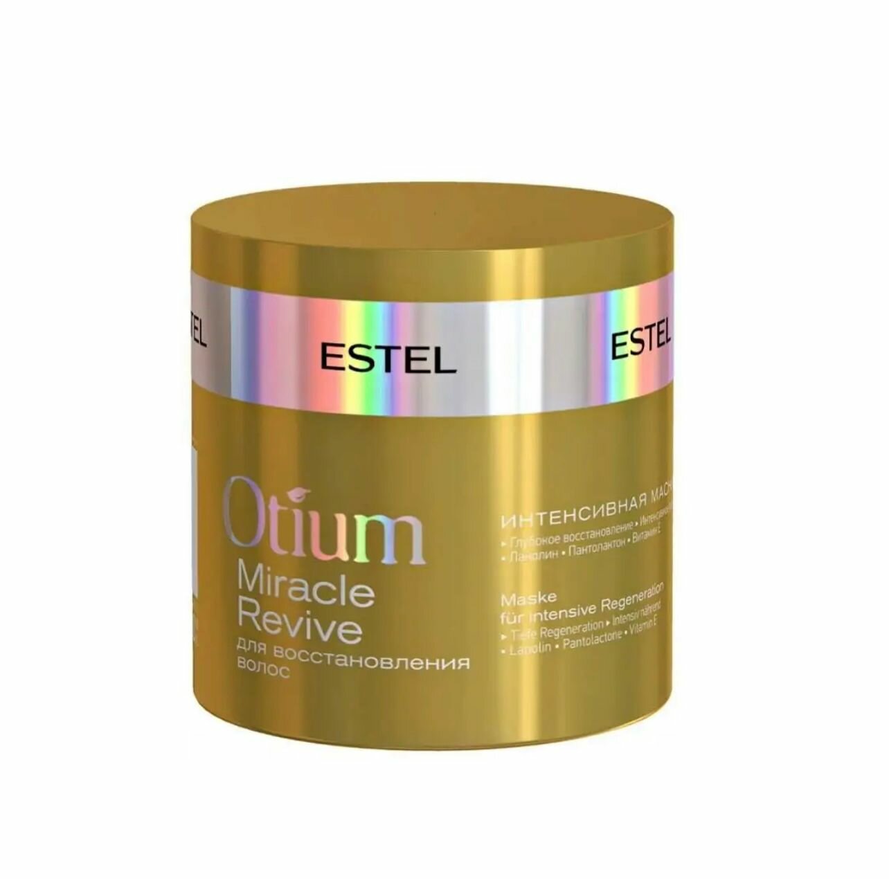 ESTEL Otium Miracle Revive Интенсивная маска для восстановления волос, 300 мл, банка