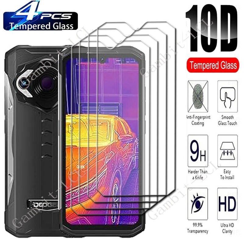 4 шт. для Doogee S98 Pro 6,3 "экран Защитное закаленное стекло на DoogeeS98Pro DoogeeS98 S98Pro S99 Защитная пленка