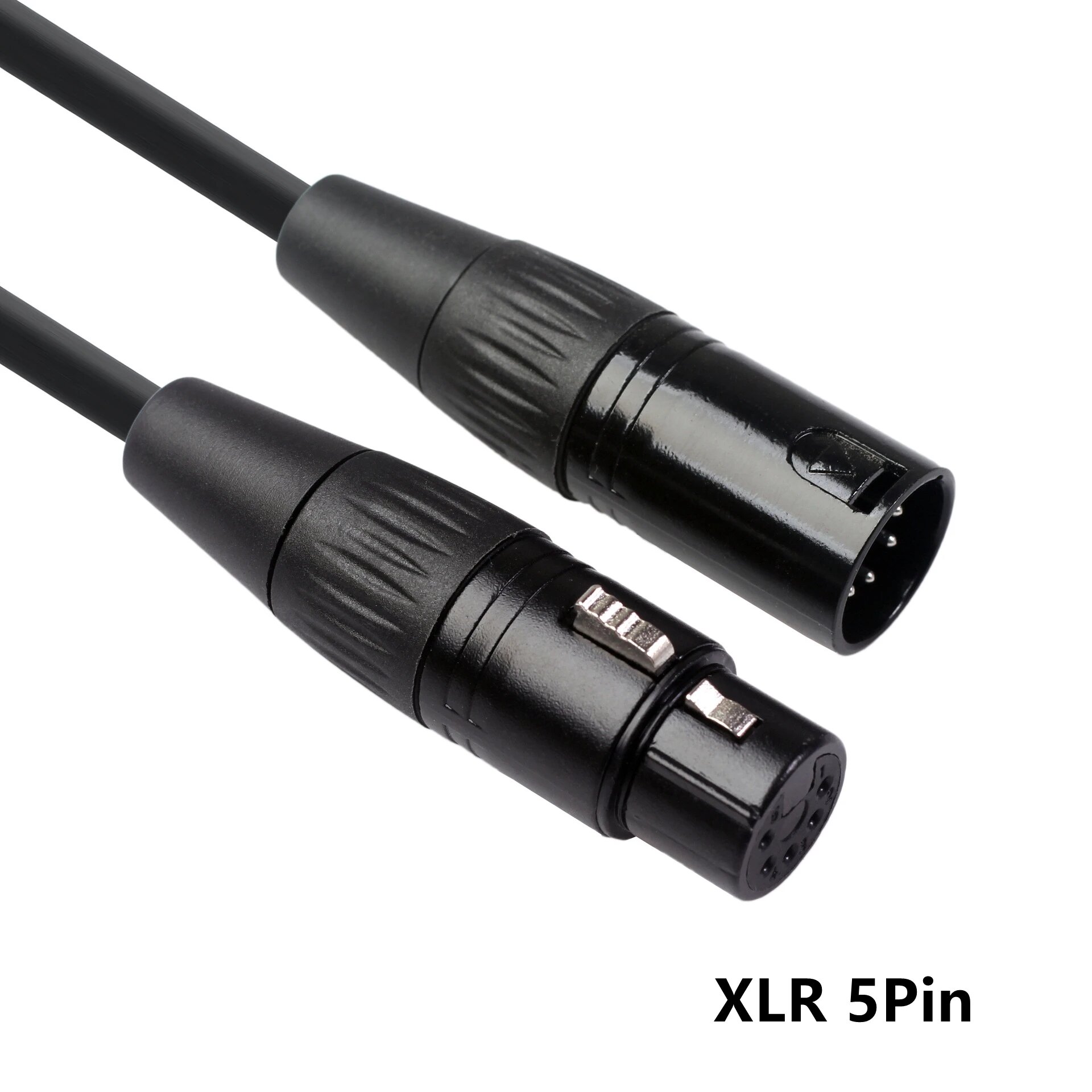 Удлинительный кабель XLR 3pin 4pin 5pin 1-30 м XLR 5Pin M-F Cable, 1.8m