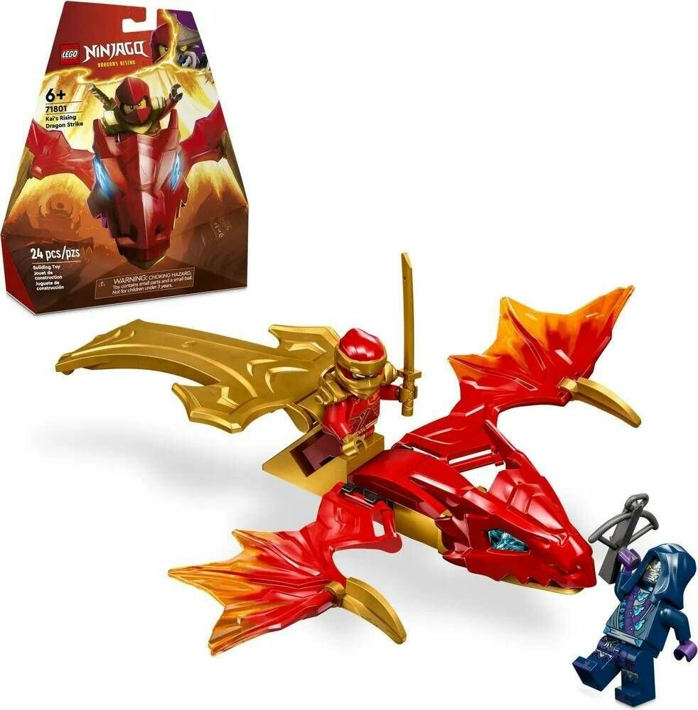 Конструктор Lego 71801 NinjaGo Удар восходящего дракона Кая