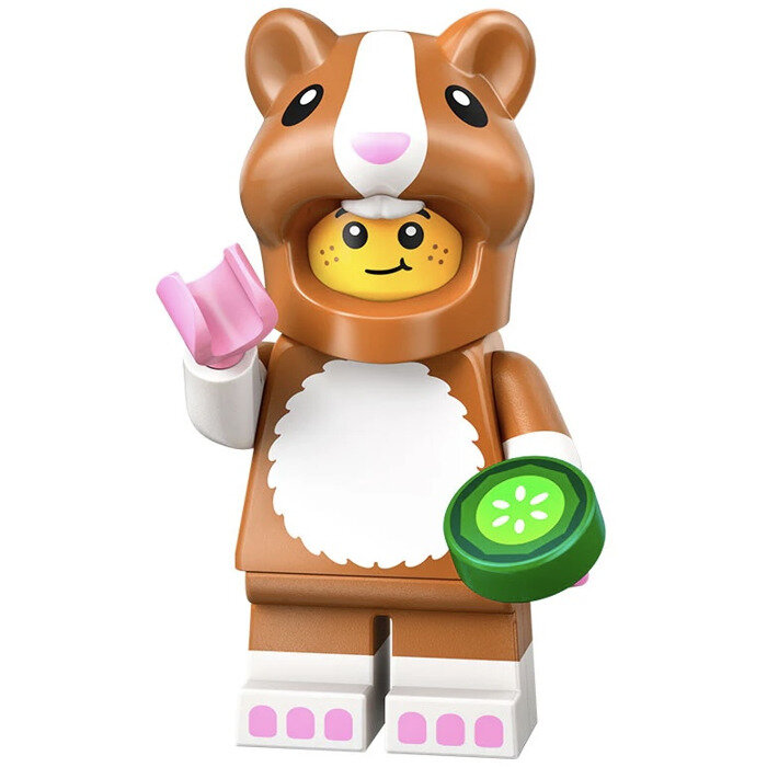 Минифиурка LEGO Minifigures (71048-1) Девочка в костюме хомяка, 1 фигурка