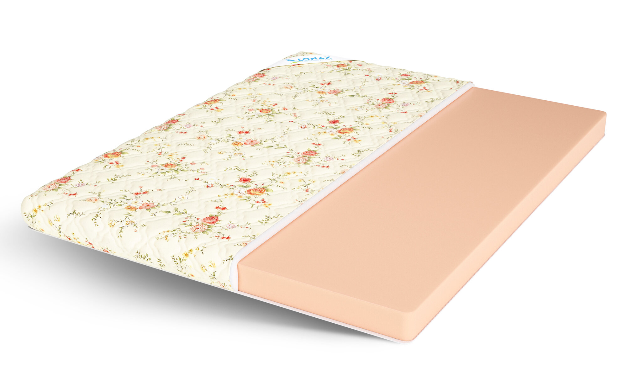 Матрас Lonax LX 10 90х190 серии Топпер высота 10 см анатомический средней жесткости Беспружинный