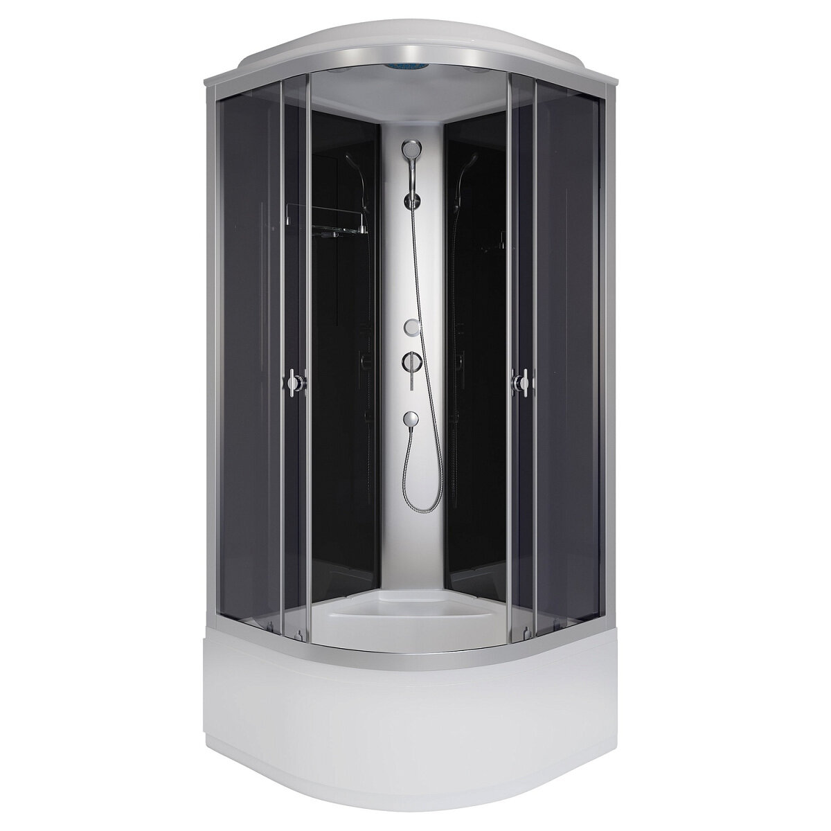 Душевая кабина Niagara Eco E90/40/TN 90х90 стекло тонированное/профиль хром