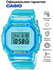 Наручные часы CASIO Baby-G, бесцветный, серый, голубой, синий