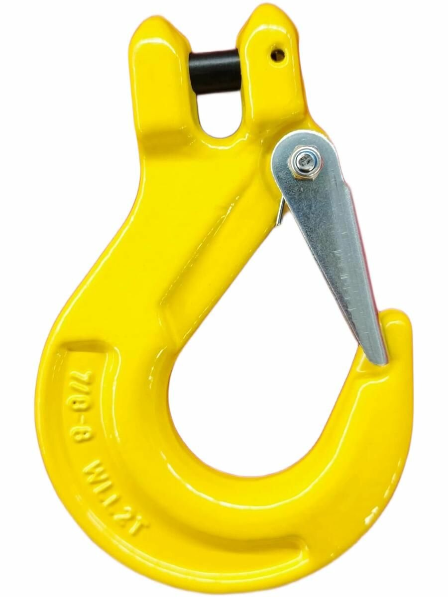 Крюк с вилочным креплением грузоподъемностью 2т на цепь 8х24