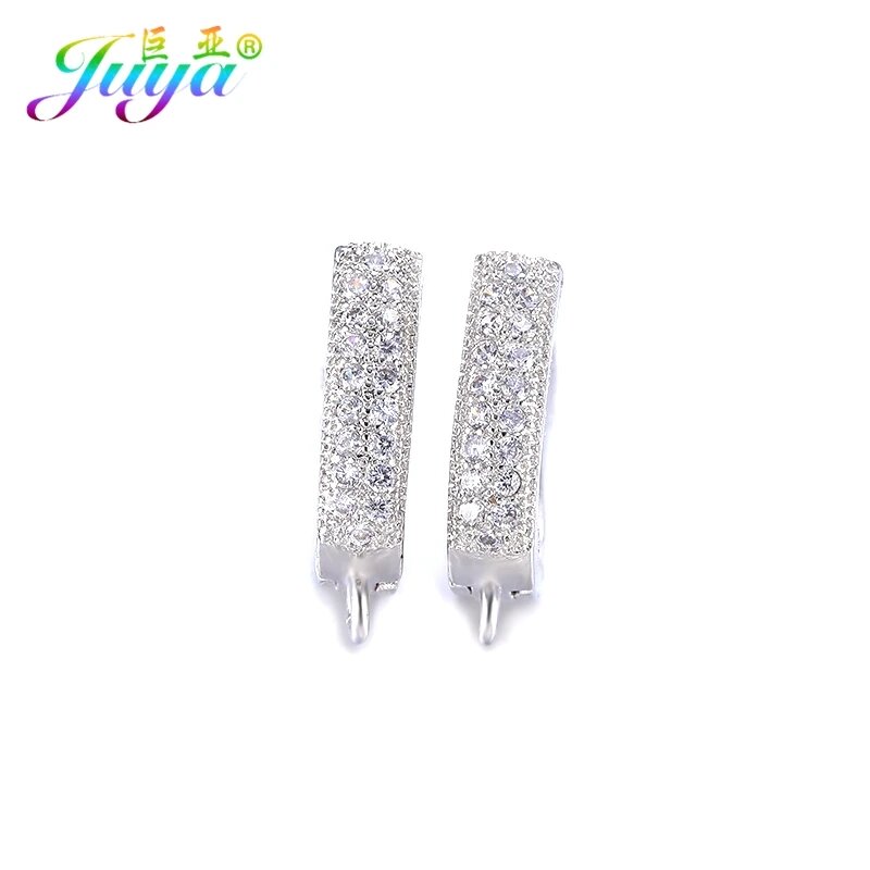 Серьги-крючки Juya, White Gold