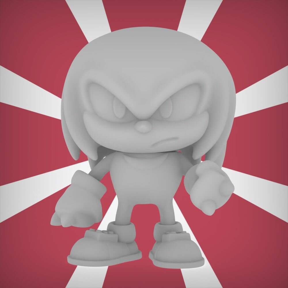 Фигурка POP Кнаклс / Knuckles - Sonic (60мм)