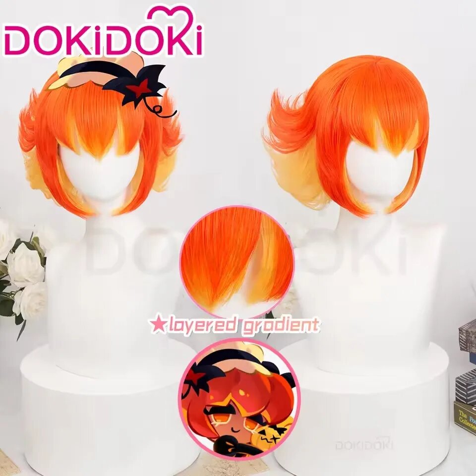Косплей парик Pure Vanilla Cookie Pumpkin Pie Wig