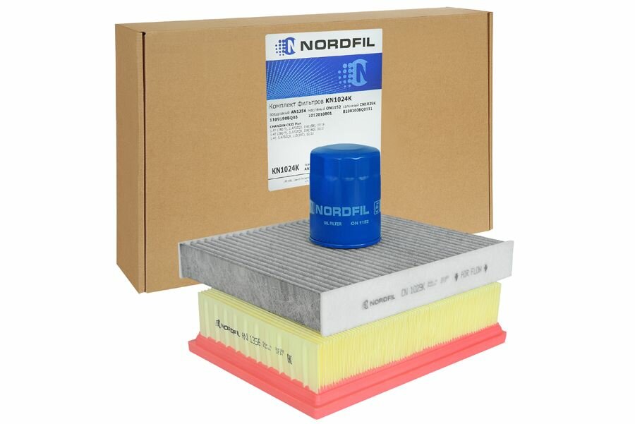 Комплект фильтров (воздушный + масляный + салона угольный) CHANGAN CS35 Plus