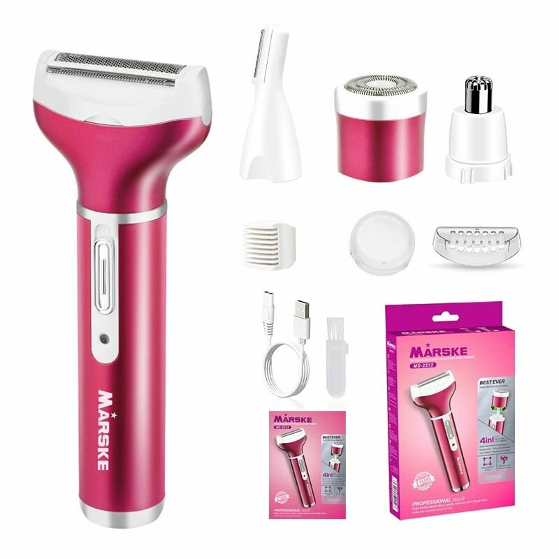 SONAX PRO, бритва. Эпилятор 2-в-1 Моющаяся перезаряжаемая модель эпилятора-триммера