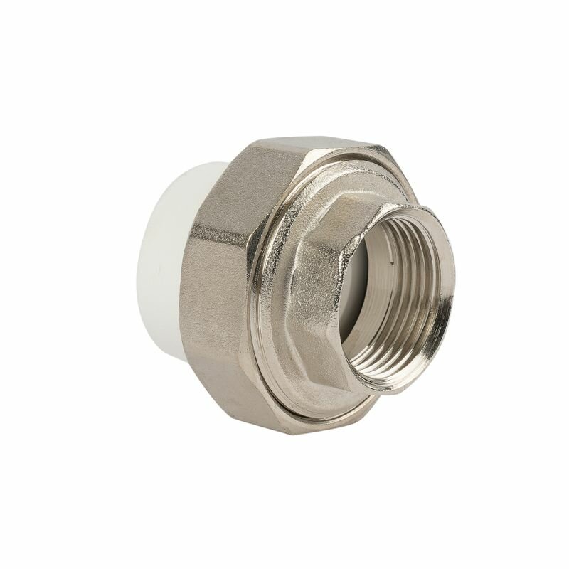 Муфта комбинированная разъемная TEBO 25х1/2" ВР американка