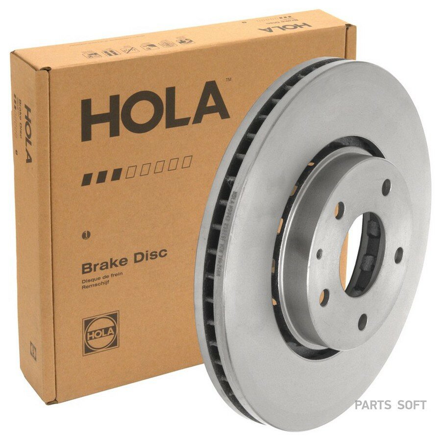 HOLA Тормозной диск вентилируемый передний MAZDA CX-5 II