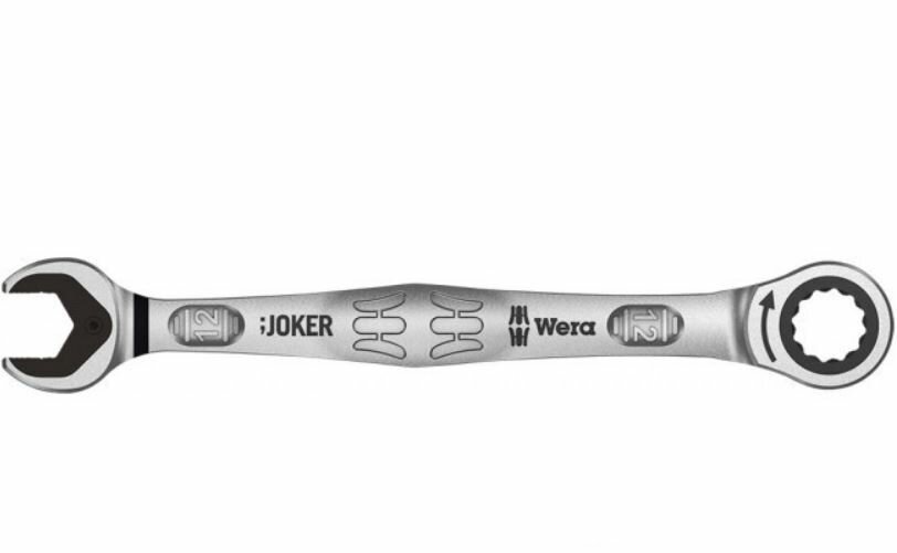 Ключ гаечный комбинированный с трещоткой, 12 x 170.7 мм 6000 Joker WERA WE-073272