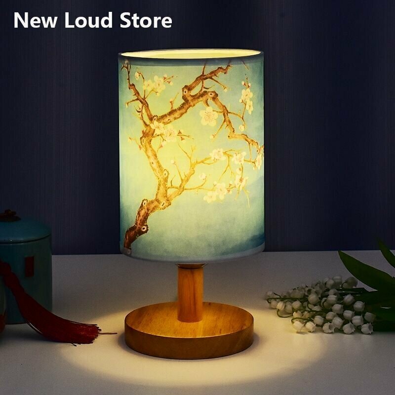 Настольная лампа Прикроватная лампа Декоративный светильник LED Китайский стиль 27*10 cm