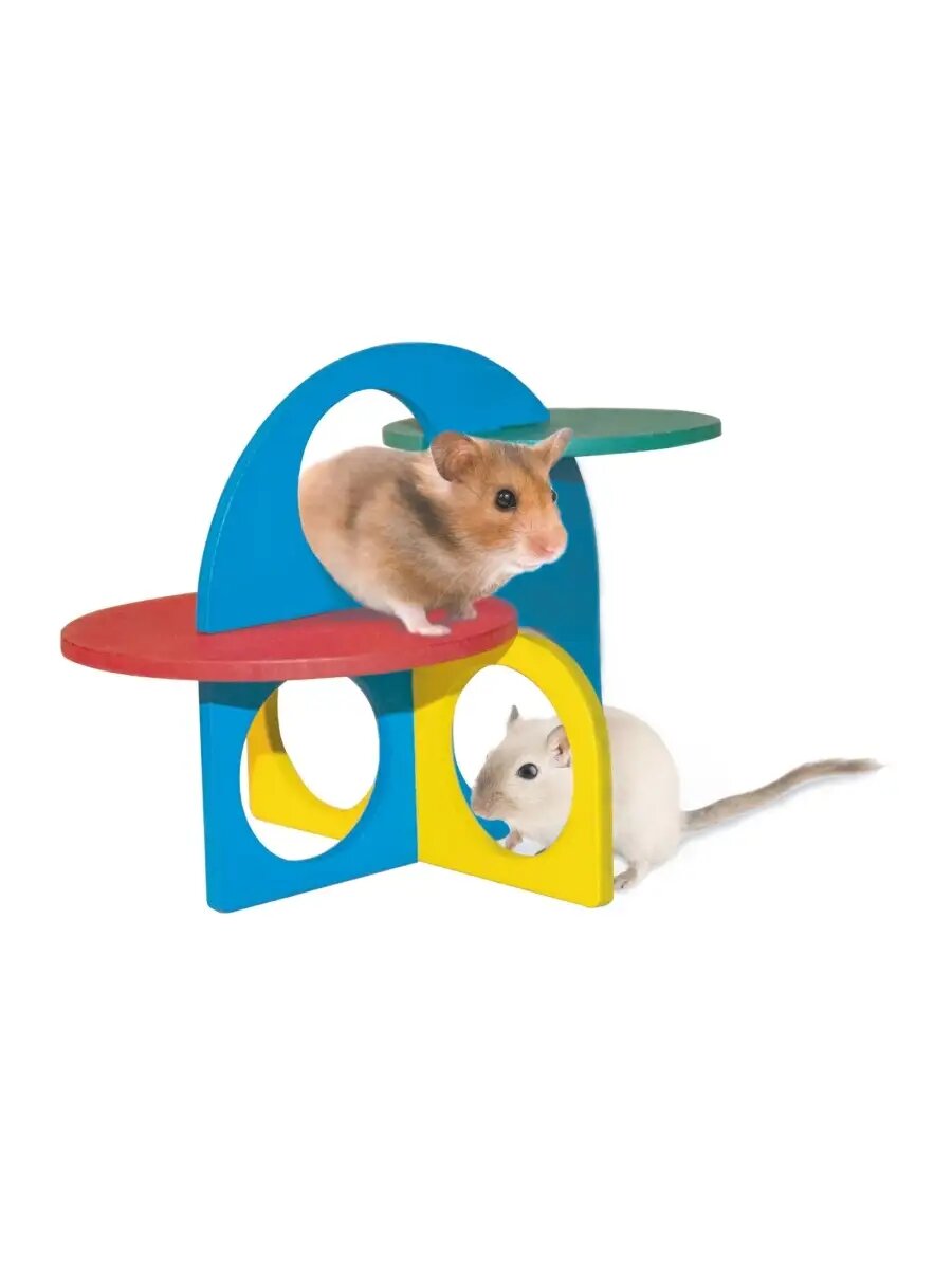 Игрушка для грызунов Горка с ходами