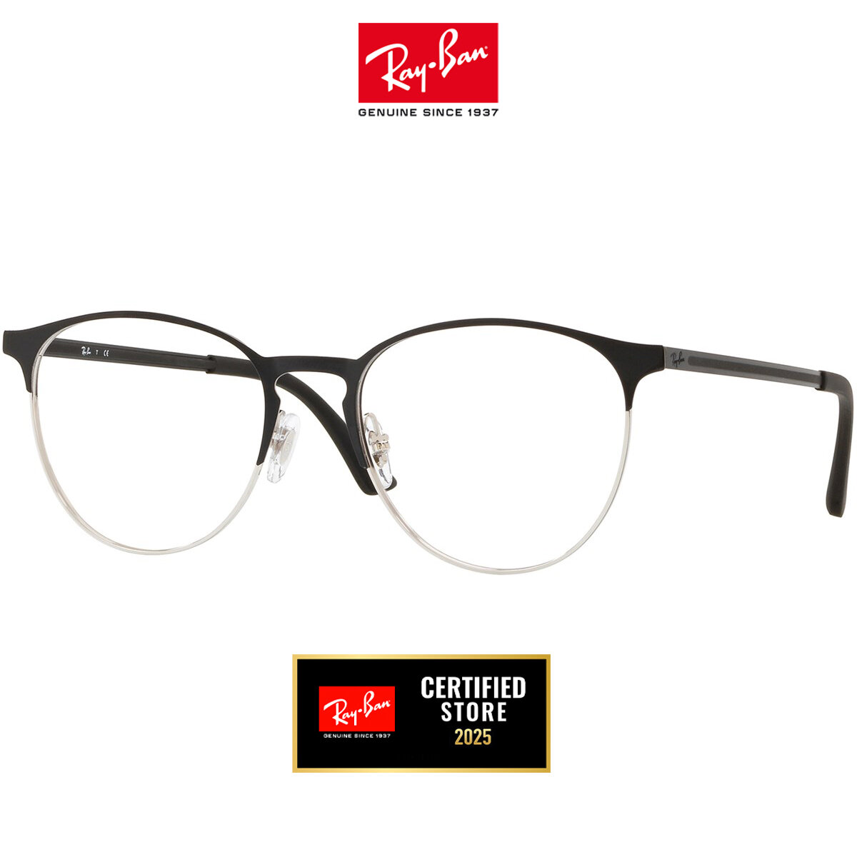 Ray-Ban 6375 2861 size 53mm оправа для очков