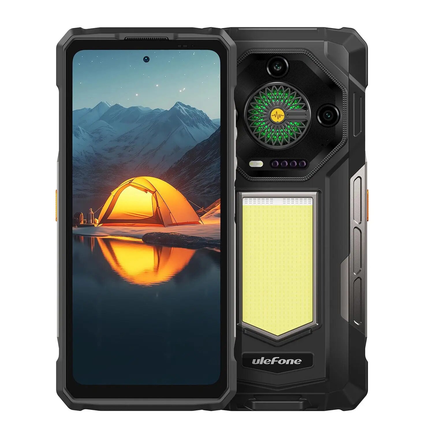 Защищенный смартфон Ulefone Armor 33 с экраном 6,95 дюйма, оперативной памятью 12 ГБ, встроенной памятью 512 ГБ, Android 15, NFC, светодиодной подсветкой, 25500 мА·ч, 66 Вт, ночным видением 64 МП
