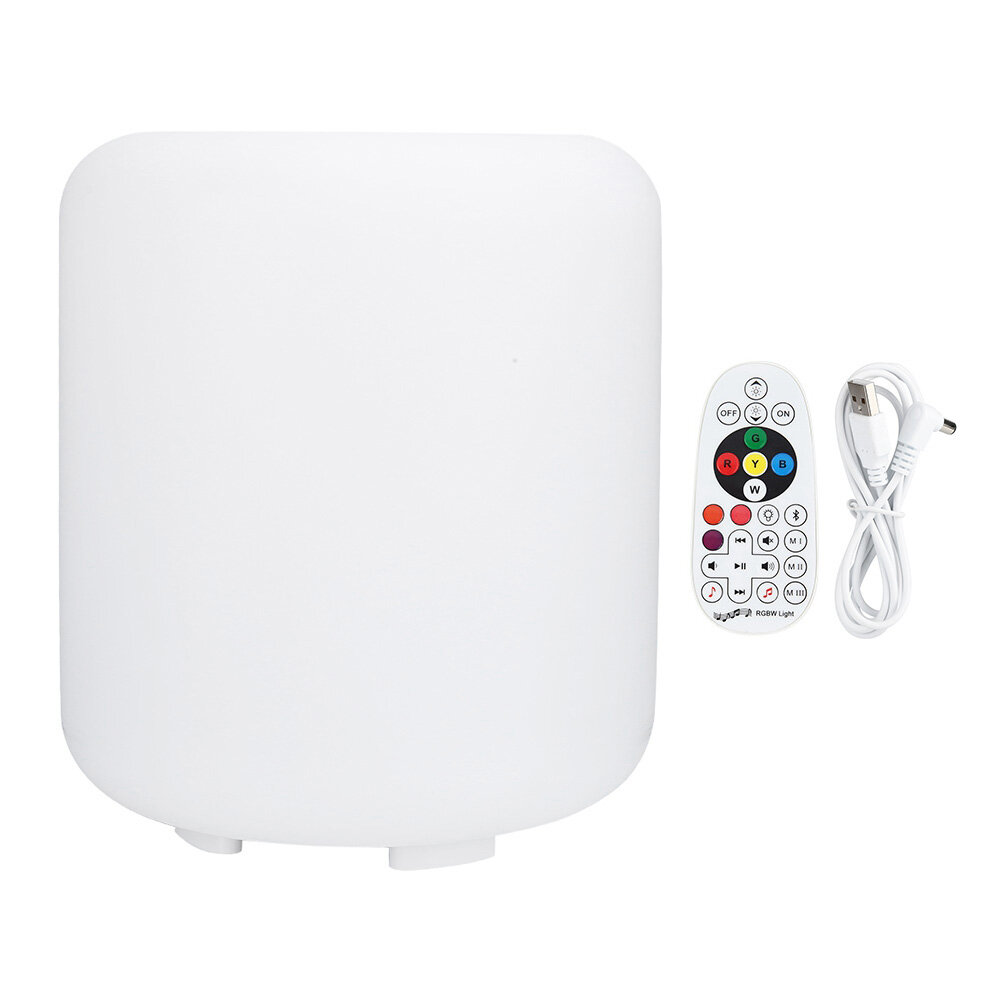 Smart Bluetooth -динамик светодиодная ночная лампа красочная домашняя пульт дистанционного управления зарядка спальни для спальни стола световой звуковой лампы (зарядка)