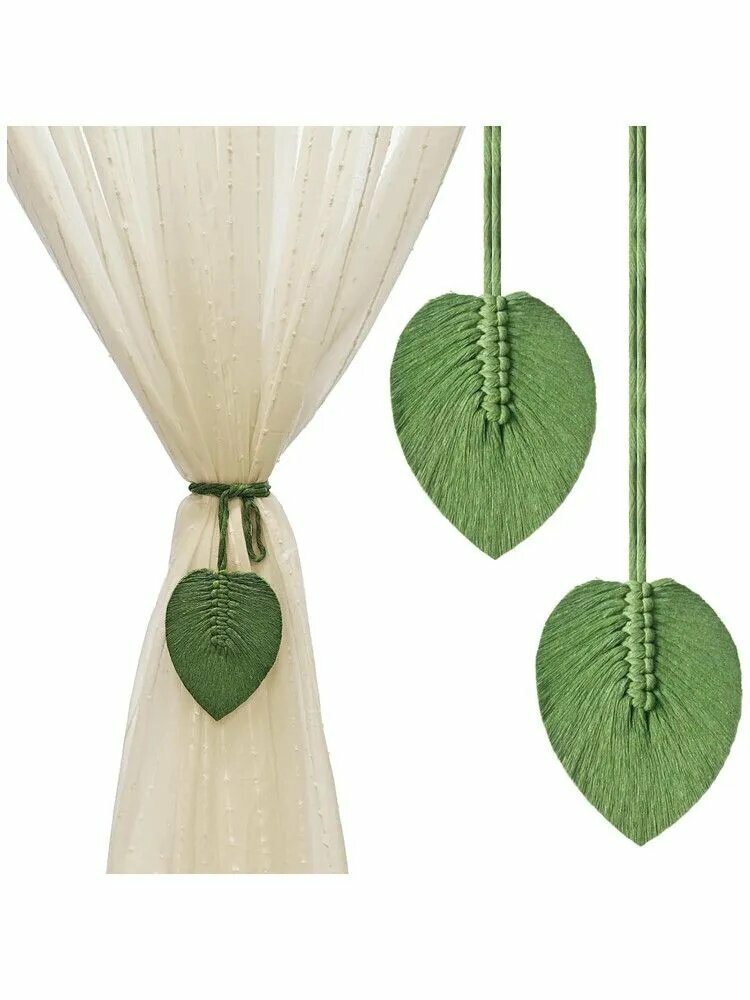 KNOW EASY-2025Подхваты для штор макраме 2 шт