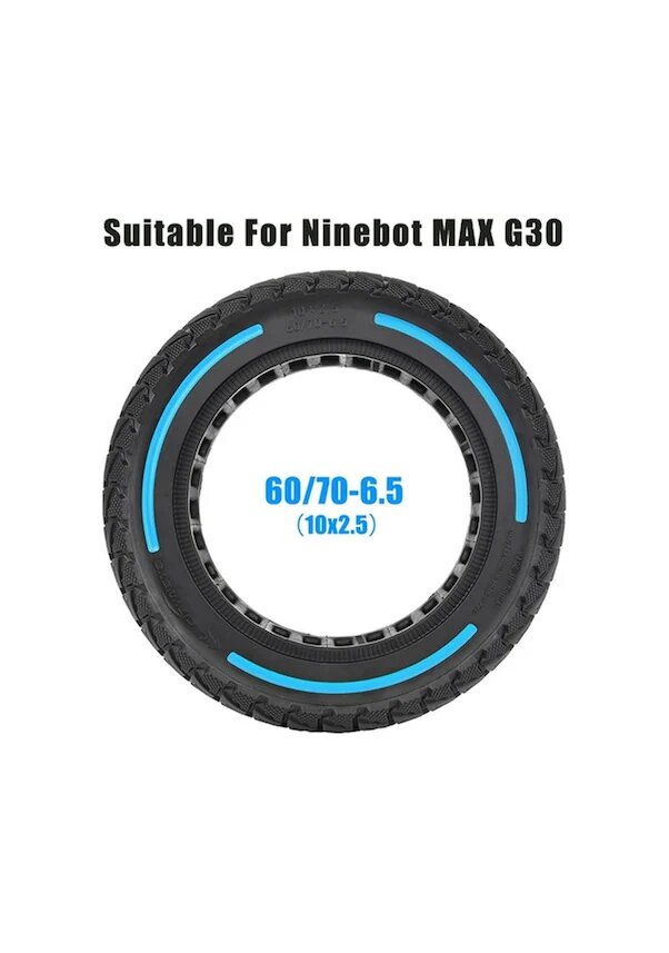 10x2,5 Flick Color Solid Red шина для электросамоката Ninebot Max G30