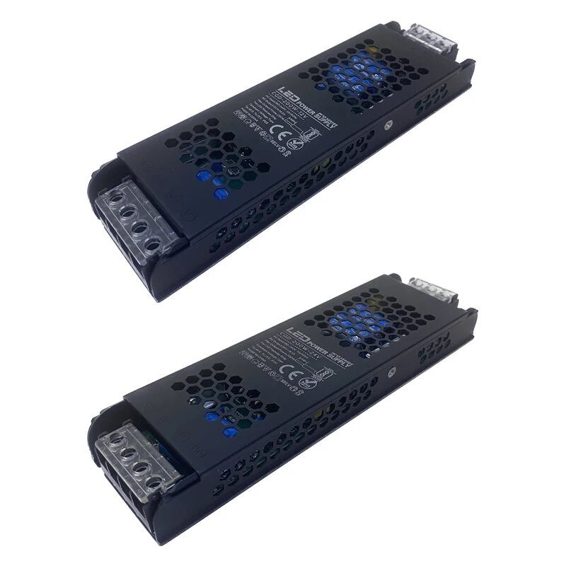 Трансформатор LED освещения 200Вт DC 12В/24В 12V 200W