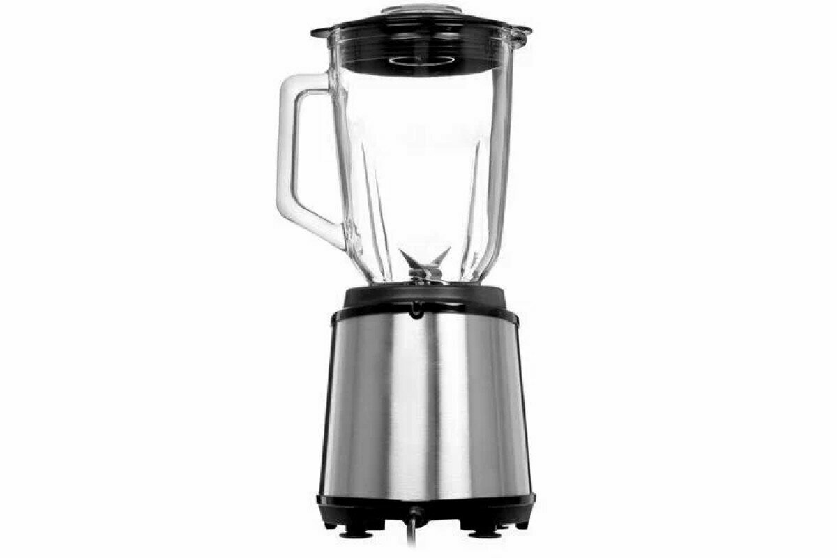 Блендер Midea MJ-BL6006W, 800Вт, 2л, закаленное стекло, нержавеющая сталь