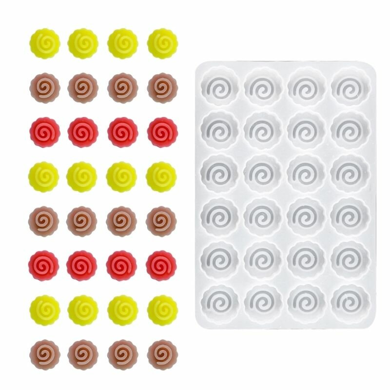 Силиконовая форма для выпечки мини-рыбных рулетов