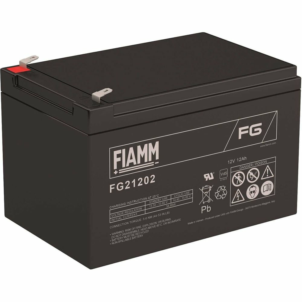 Аккумуляторная батарея 12В, 12 А*ч FIAMM FG21202
