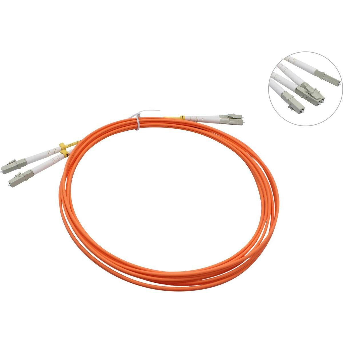 Hyperline FC-D2-50-LC/PR-LC/PR-H-3M-LSZH-OR