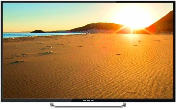 Телевизор POLARLINE 42PL11TC-SM, Яндекс. ТВ, 42", FULL HD, черный