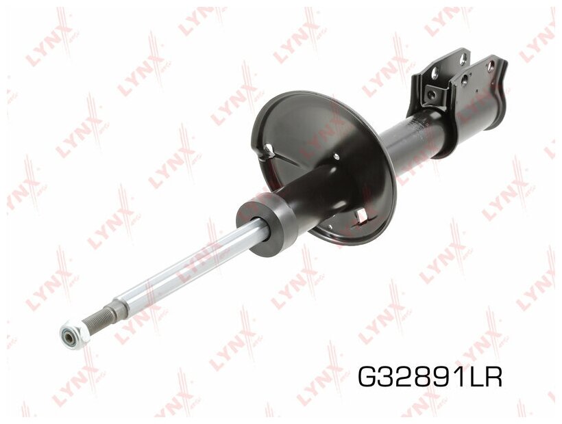 LYNXauto Стойка амортизатора передняя LADA Largus 1.6 12>, RENAULT Logan I 07>