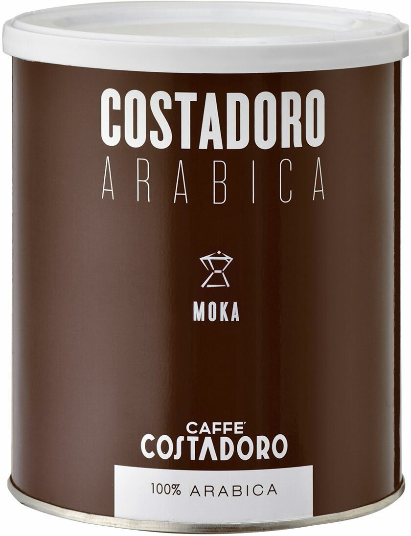 Кофе молотый Costadoro ARABICA MOKA 250 gr TIN ground