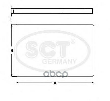 Ф-р SCT SA 1284 HYUNDAI Creta, Elantra II / Elantra TAGAZ (XD2), Elantra III (MD), i20 II, i30 + i30 cw (PD), i30 + i30cw (G.