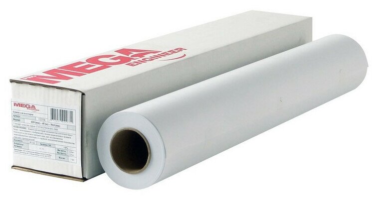 Бумага широкоформатная ProMEGA engineer InkJet 80г 914ммх100м 50,8мм 613594