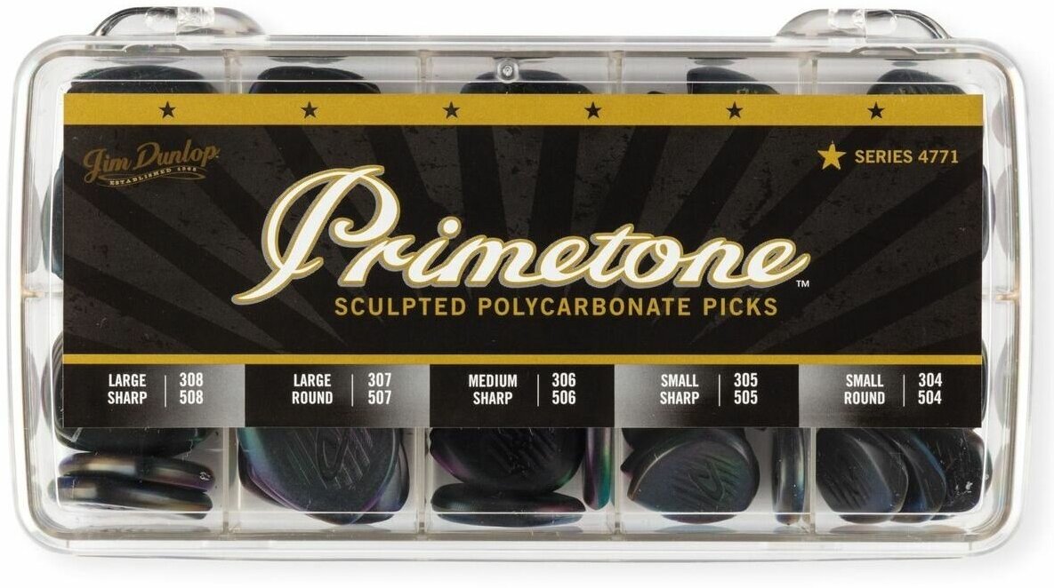 Медиаторы Dunlop 4771 Primetone Display