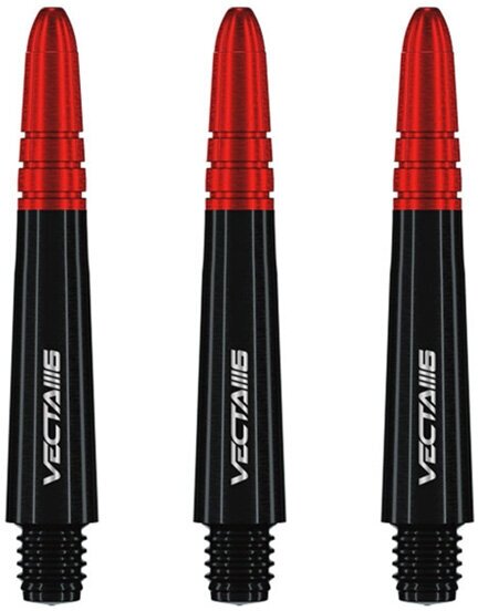 Короткие композитные хвостовики 3шт (Blade 6, Short, 33mm) Winmau Vecta. Аксессуары для дротиков Дартс.
