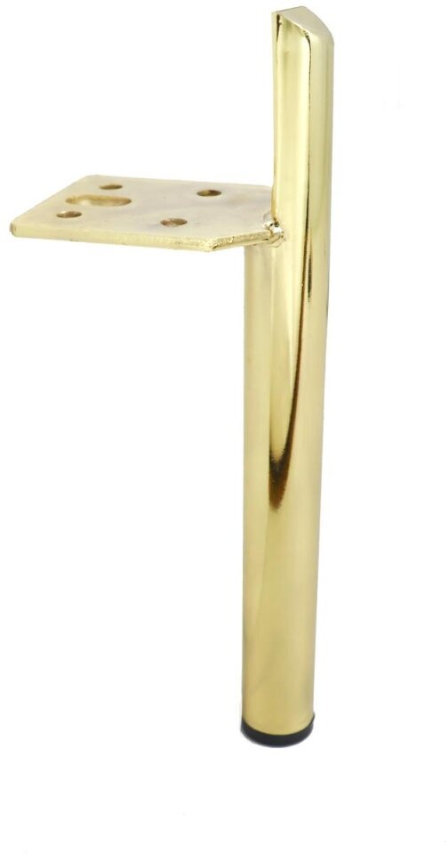 Опора модель 1973 ( высота -180 мм ) Gold/ножки мебельные золотистые