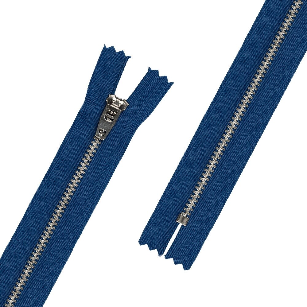 JIN Молния Металл 4N 18 см никель №1 Тип 4 'Gamma' №309 т. серый (графит) для курток