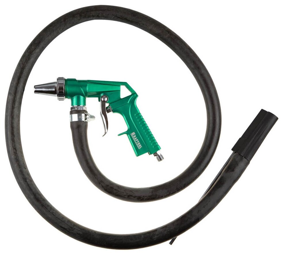 KRAFTOOL рабочее давление 5 бар, пистолет пескоструйный с выносным шлангом EXPERT QUALITAT 06581