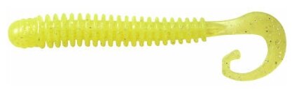 Силиконовая приманка REINS G TAIL SATURN 3.5 Цв. 129-Glow Chart Silver