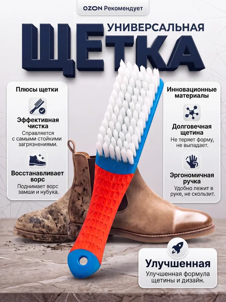 Щетка для одежды, обуви