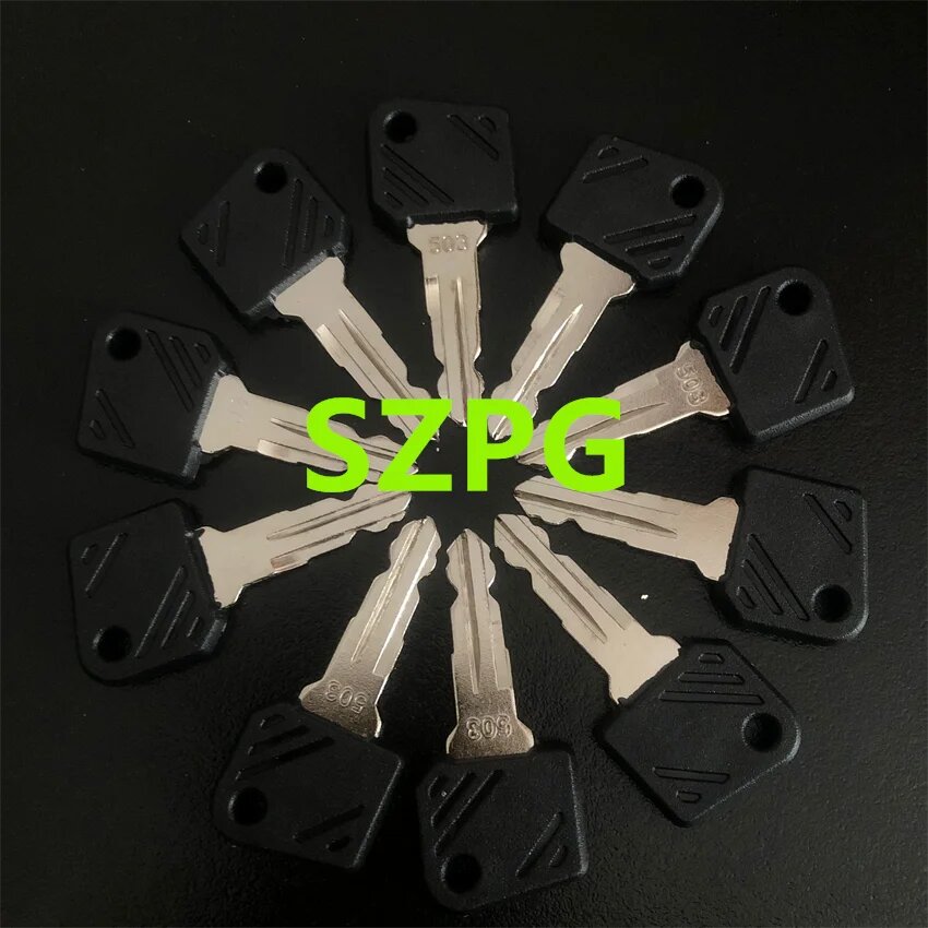 Новый ключ зажигания 503, 10 шт, совместимый с вилочным погрузчиком Linde