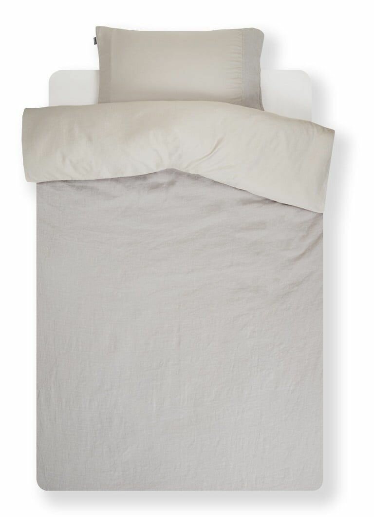 Комплект постельного белья Vandyck, Лен / Сатин люкс, 1,5 спальный, наволочки 50x70