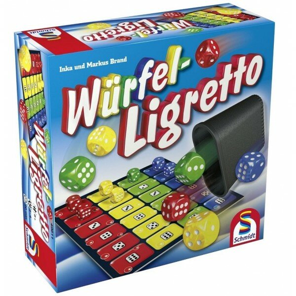 Настольная игра Schmidt Würfel-Ligretto Ligretto Dice (Лигретто Кубики) (нем. яз.)