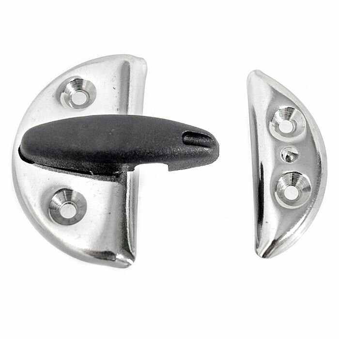 Задвижка поворотная HOMER, диаметр 60 мм, нержавеющая сталь