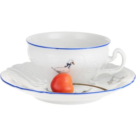 Набор кофейных пар Bernadotte "Гуси" 12 предметов