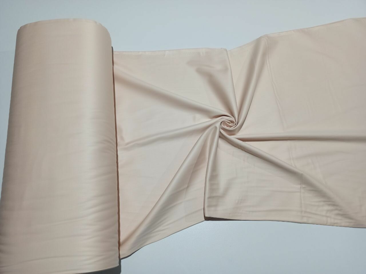 Ткань турецкий сатин люкс мерсеризованный, ширина 240см, длина отреза 1 метр, 100% хлопок