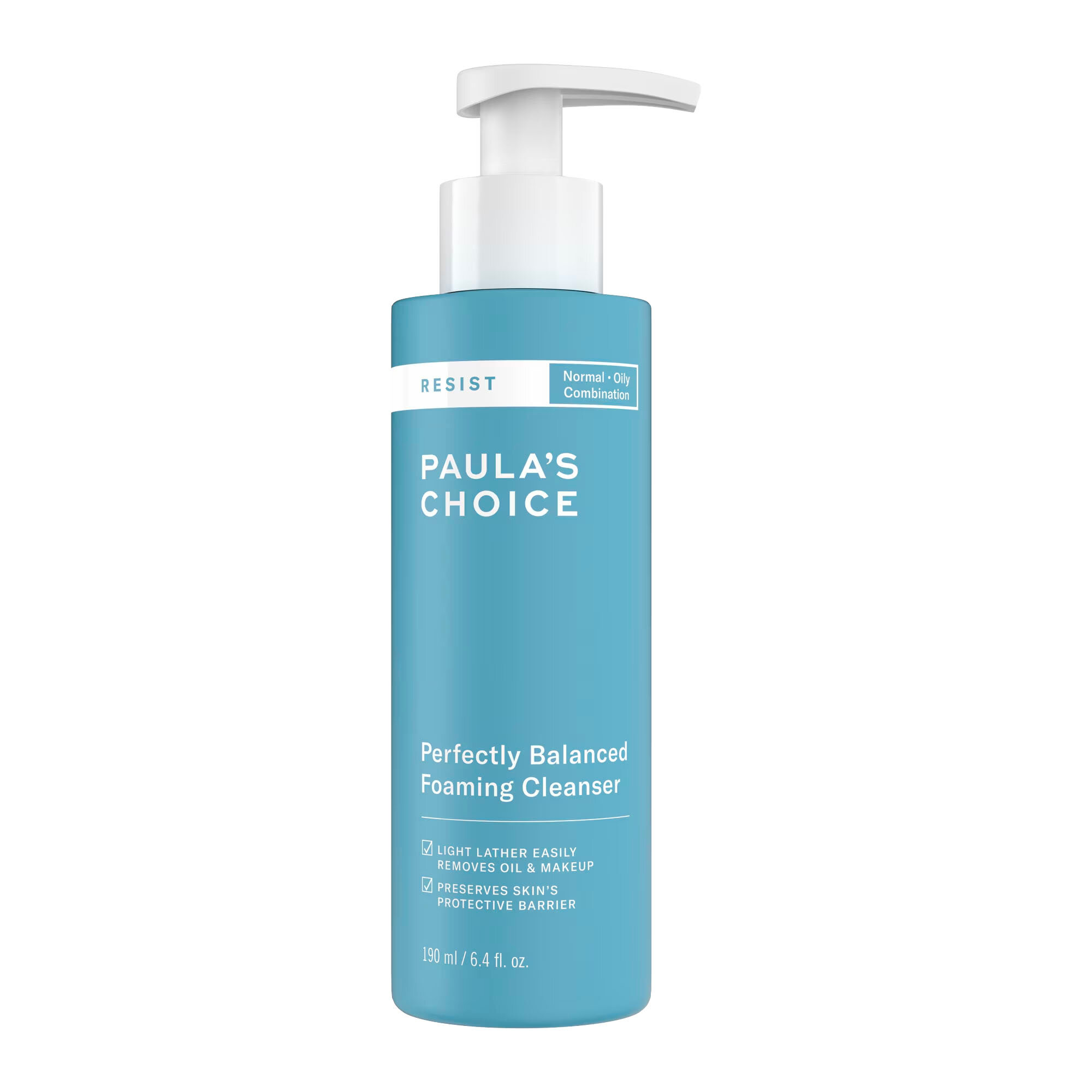 Пенка антивозрастная для умывания и снятия макияжа Paula's Choice Resist Perfectly Balanced Cleanser
