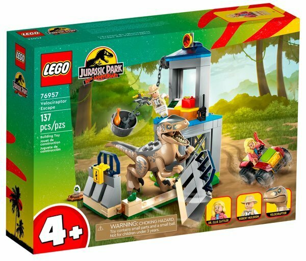 LEGO Jurassic World 76957 Побег велоцираптора