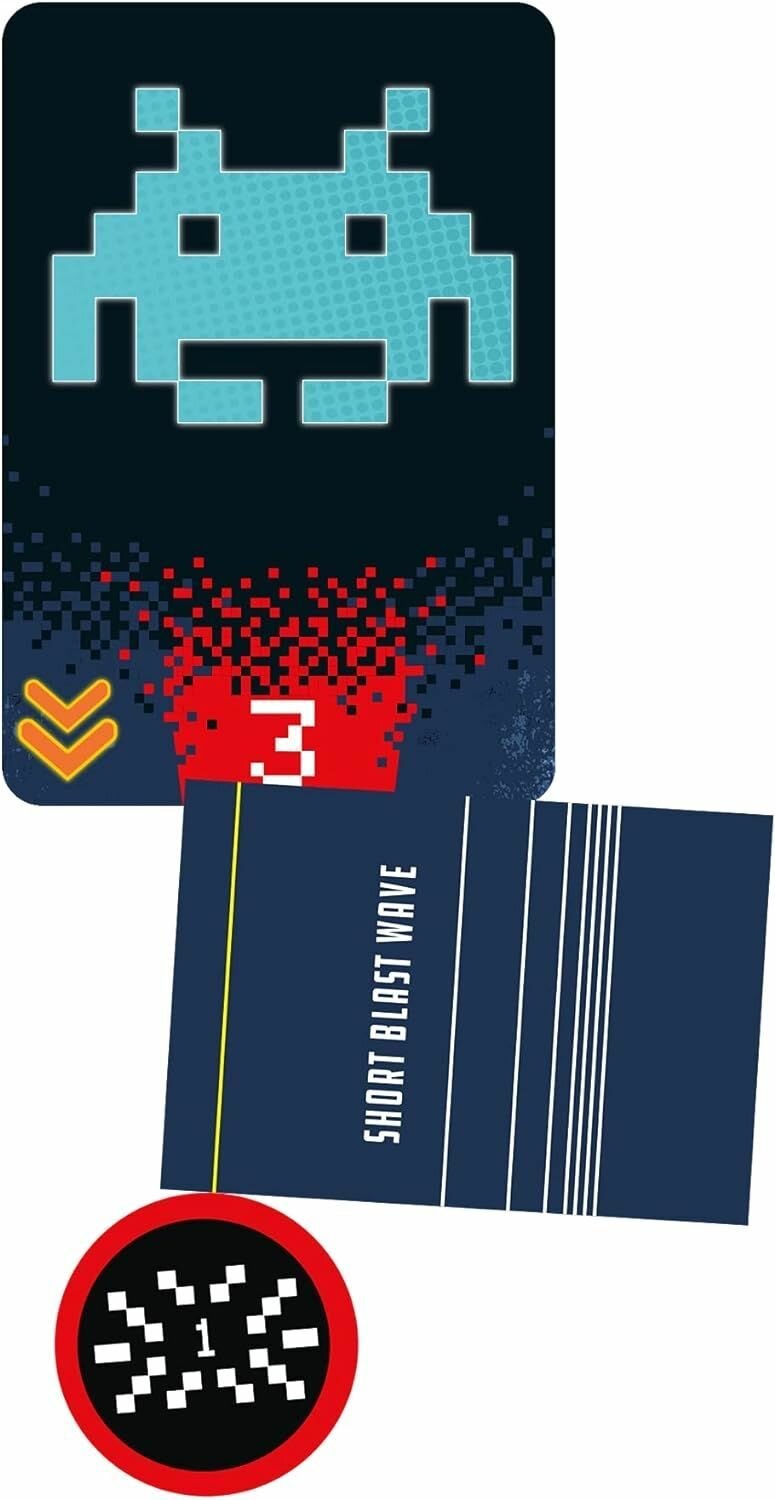 Buffalo Games - Space Invaders ретро настольная игра — фото 1